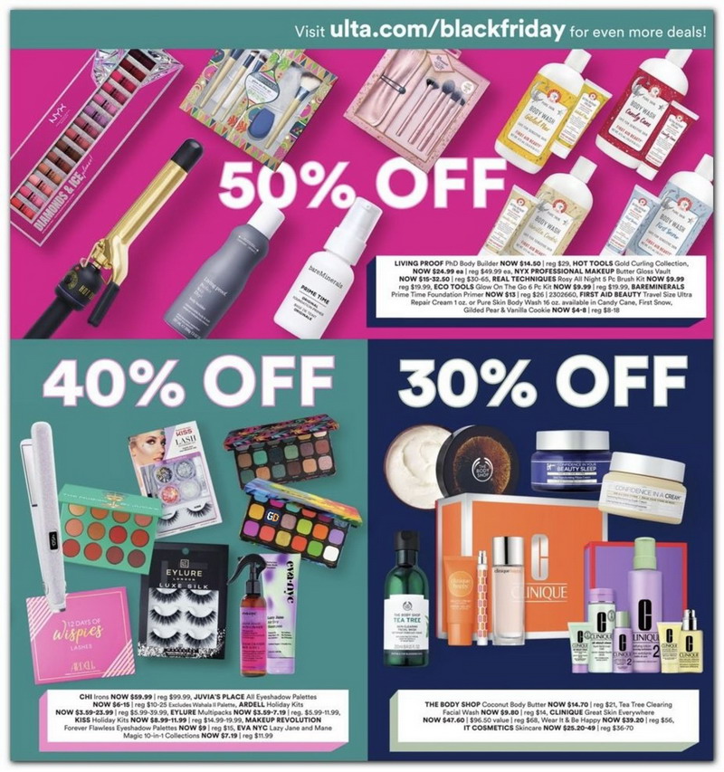 ULTA.com Black Friday 2020 Ads, ULTA.com Black Friday Sales 2020
